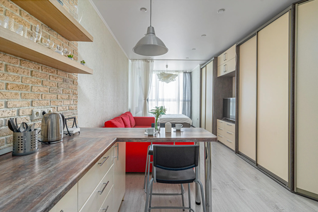 Apartment S Vidom Na Chashu Ryadom S Metro Flat rates from 4 700 ...